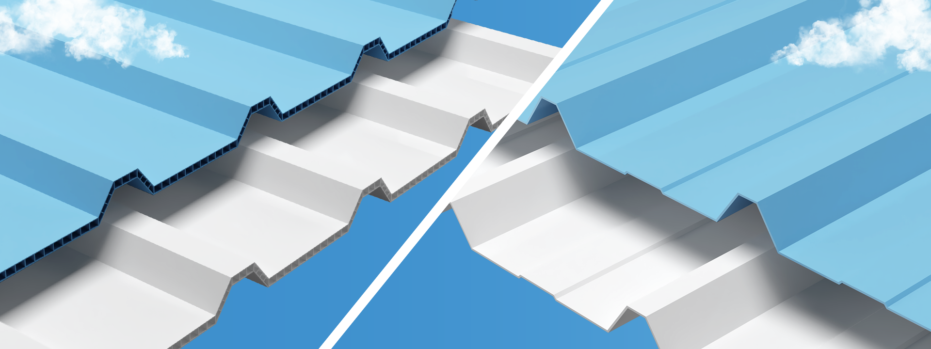 Pilihan warna indah Atap roofmaxxs untuk bangunan anda!