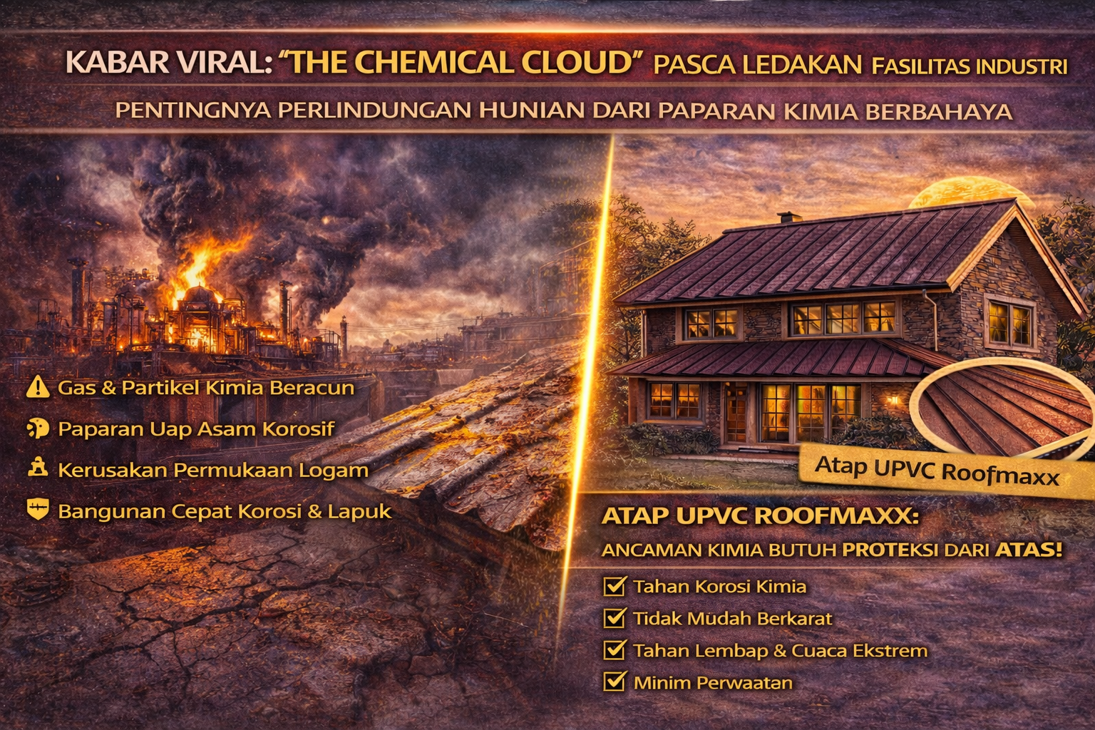 Kabar Viral: The Chemical Cloud Pasca Ledakan Industri & Pentingnya ...